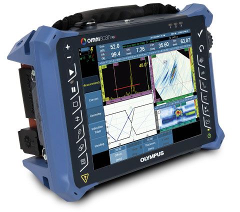 Olympus Introduces the new Advanced OMNISCAN MX2 Phased Array Flaw Detector