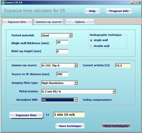 Radiography Exposure Formula