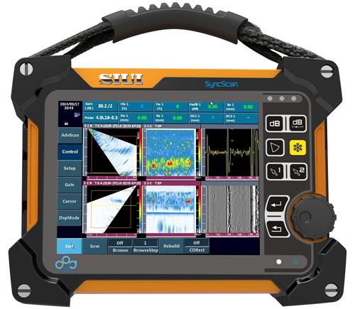 SIUI launches Upgradeable Ultrasonic Flaw Detector SyncScan