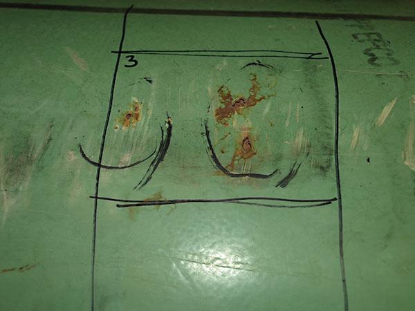 Pitting Due to Stray Current Corrosion