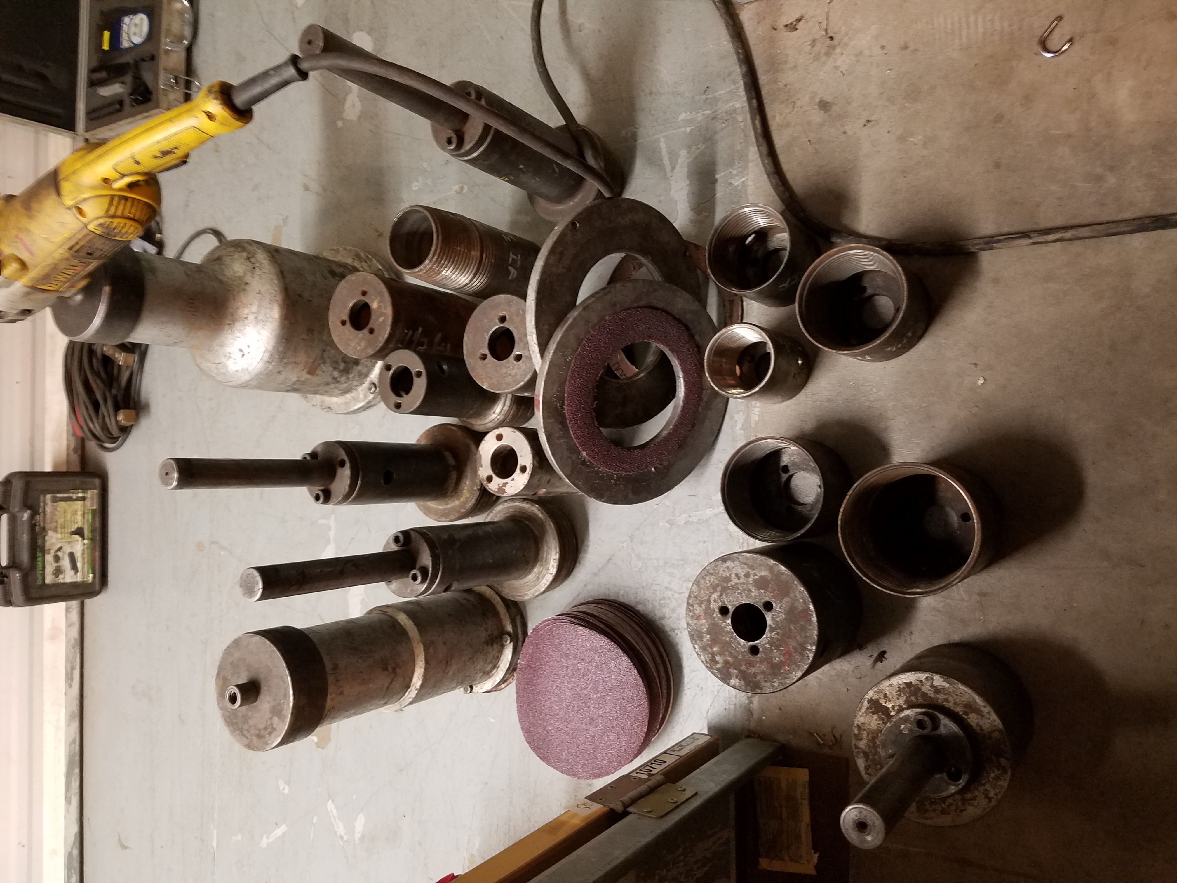 Refacing equipment drilco portable resurfacing