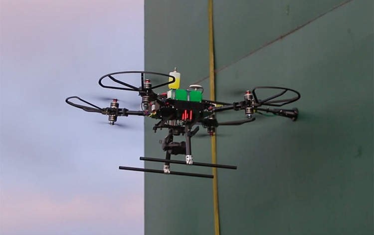 World's First UT Integrated Drone Deployed