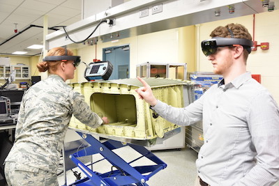 Aircraft Inspection with Virtual Reality