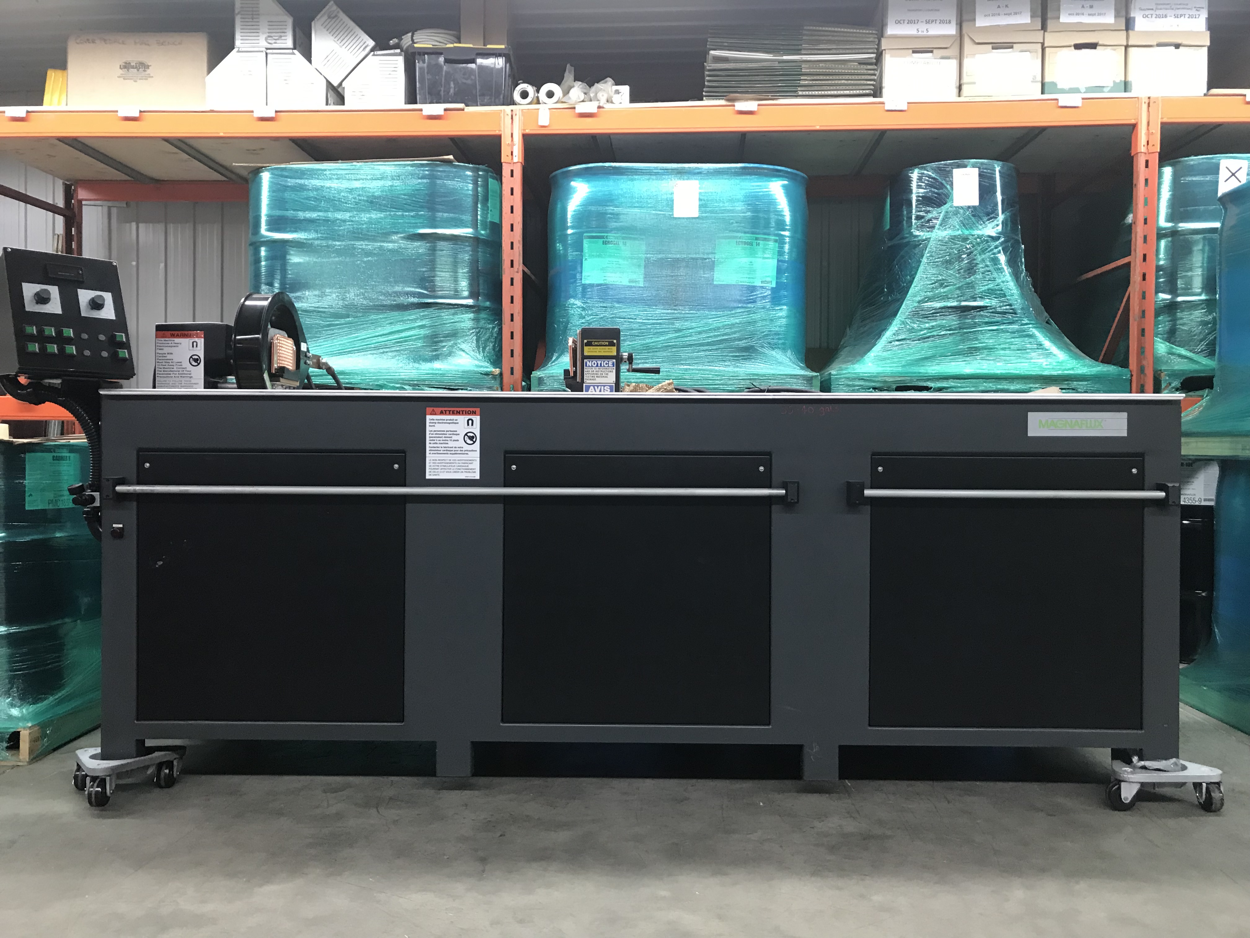 Magnaflux D-2100L Inspection bench