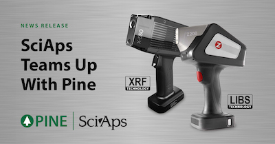 SciAps Teams up with Pine Environmental for XRF and LIBS Rentals